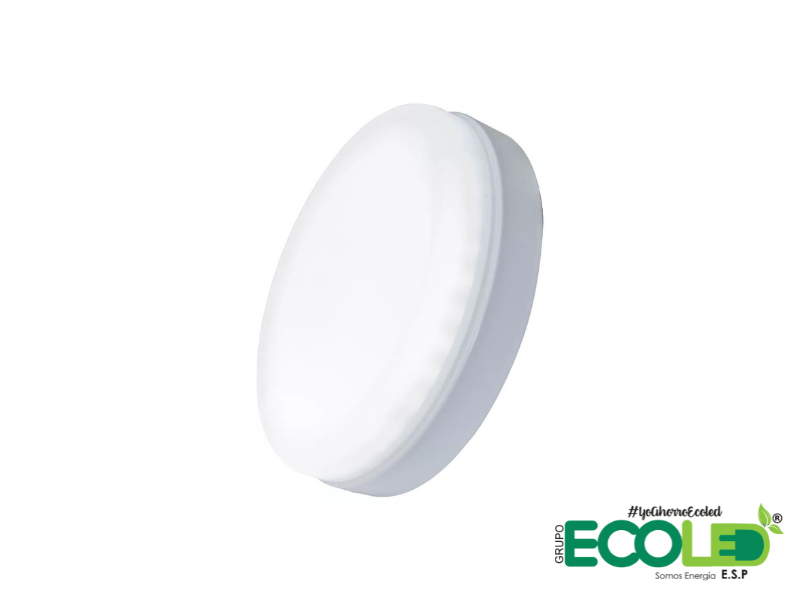 Panel LED Redondo Frameless Tipo Pastel De Sobreponer 3 TONOS – Ecoled ...