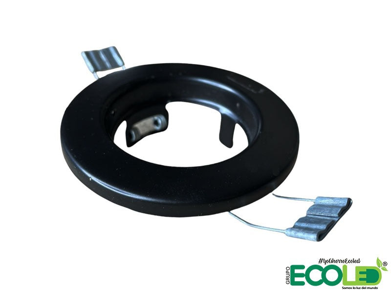 Bala led española redonda negra - Grupo Ecoled Colombia