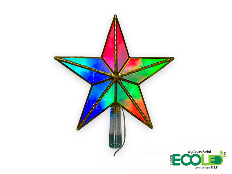 Estrella Multicolor Navideña – Ecoled Colombia